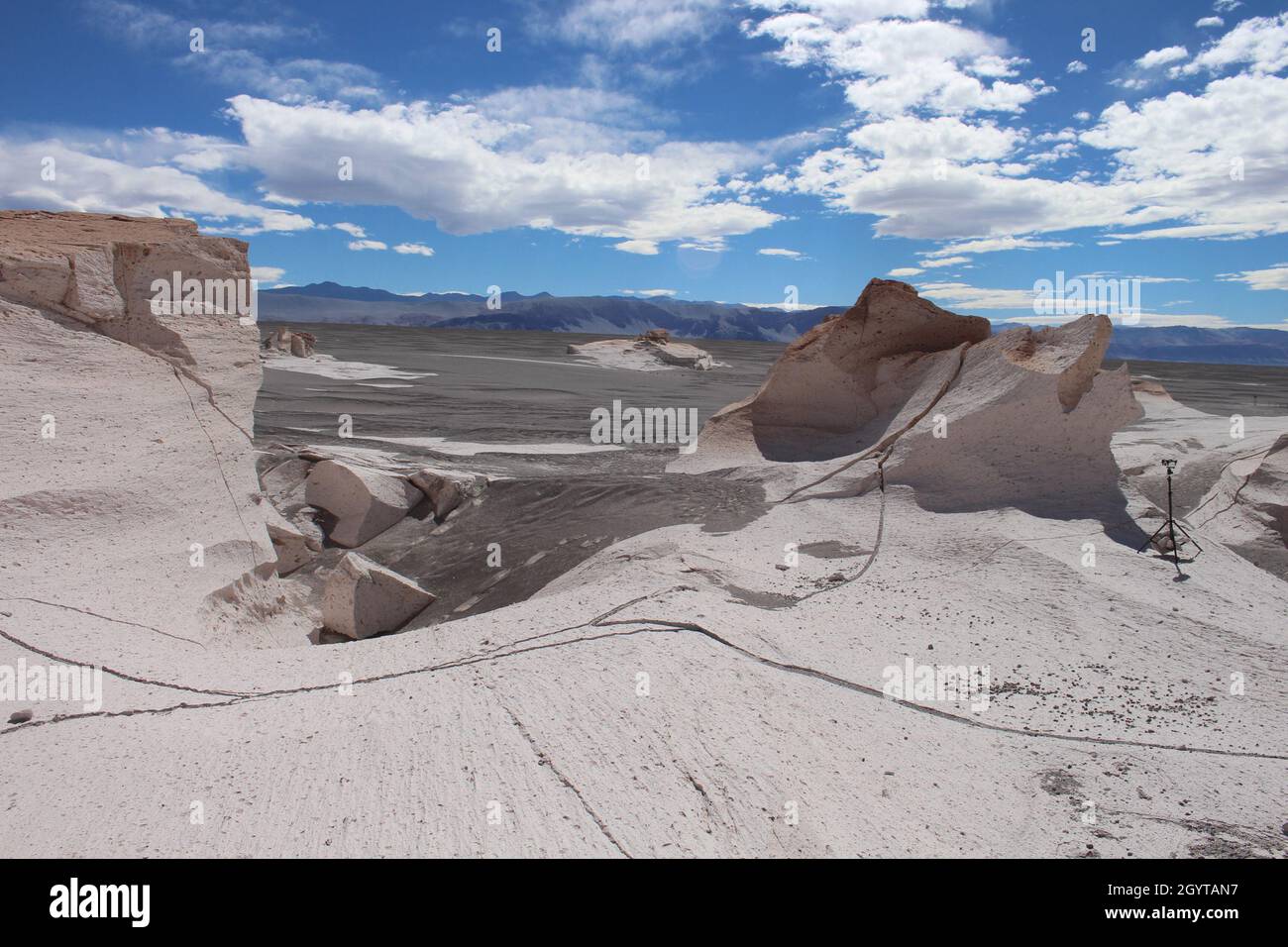 unique pumice field in the world in northwestern Argentina Stock Photo ...