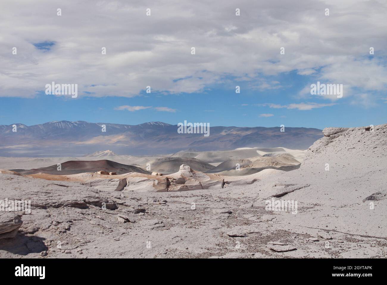 unique pumice field in the world in northwestern Argentina Stock Photo ...
