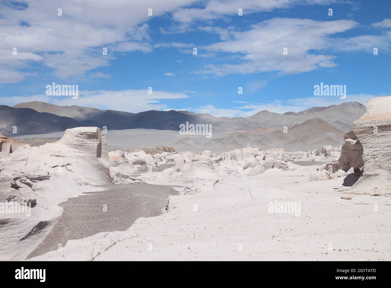 unique pumice field in the world in northwestern Argentina Stock Photo ...