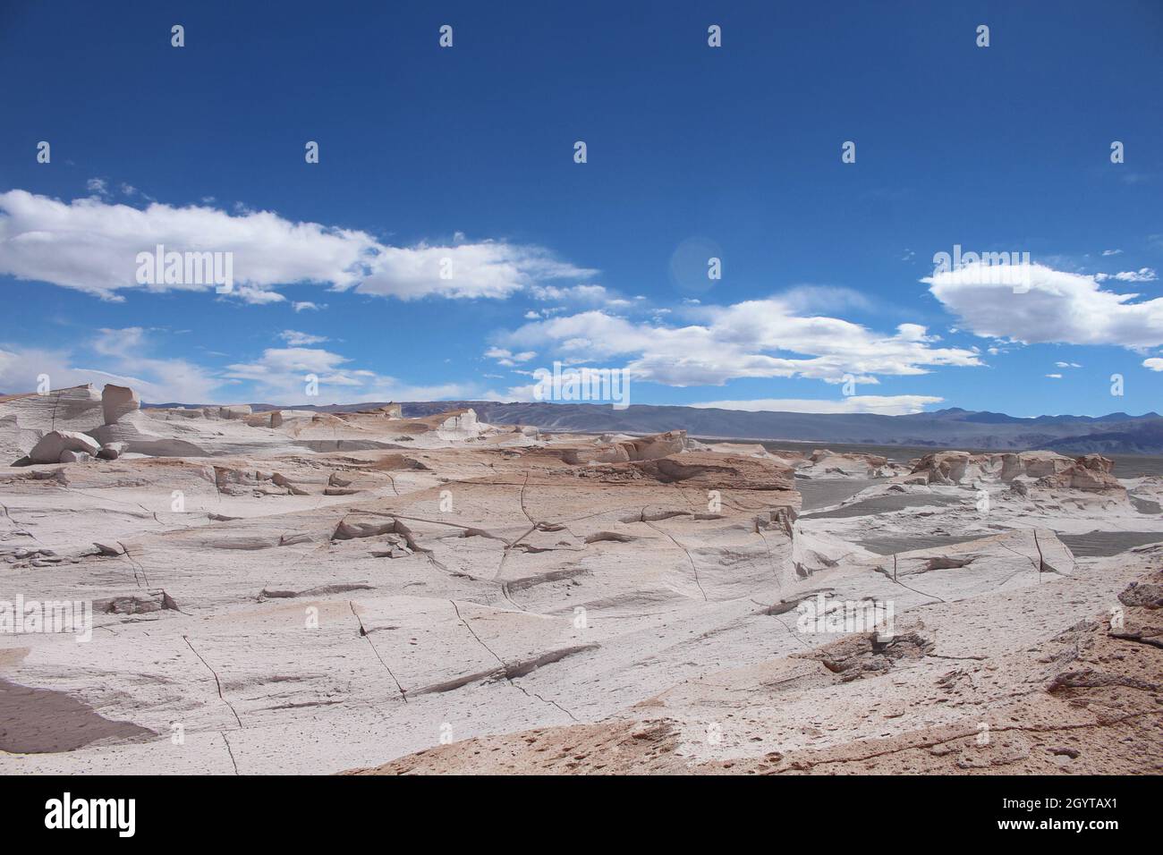 unique pumice field in the world in northwestern Argentina Stock Photo ...