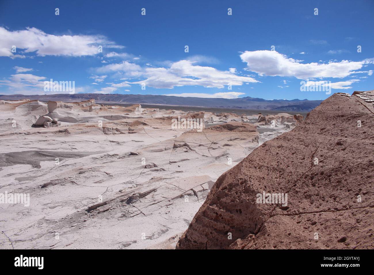 unique pumice field in the world in northwestern Argentina Stock Photo ...