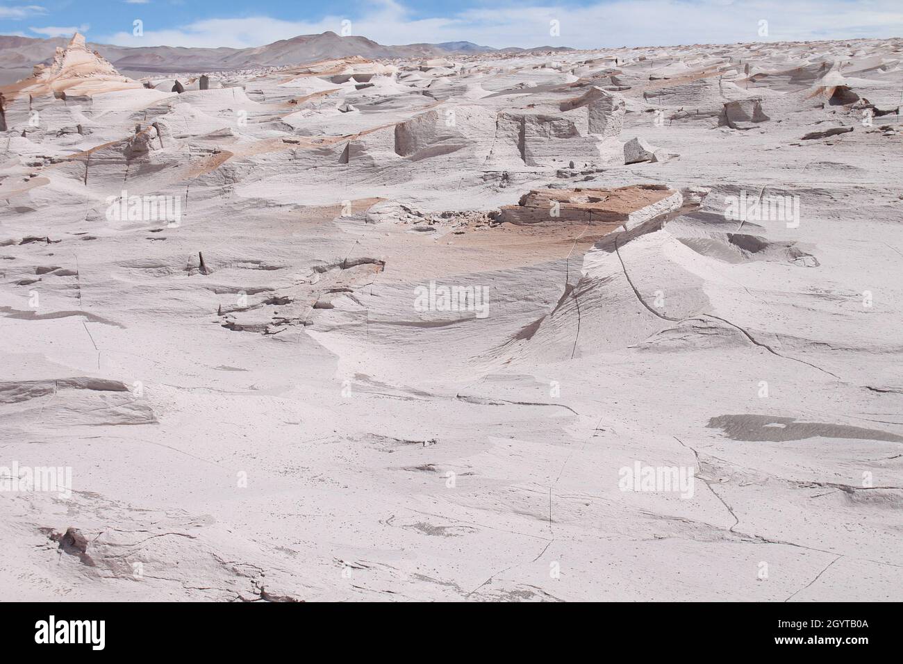 unique pumice field in the world in northwestern Argentina Stock Photo ...