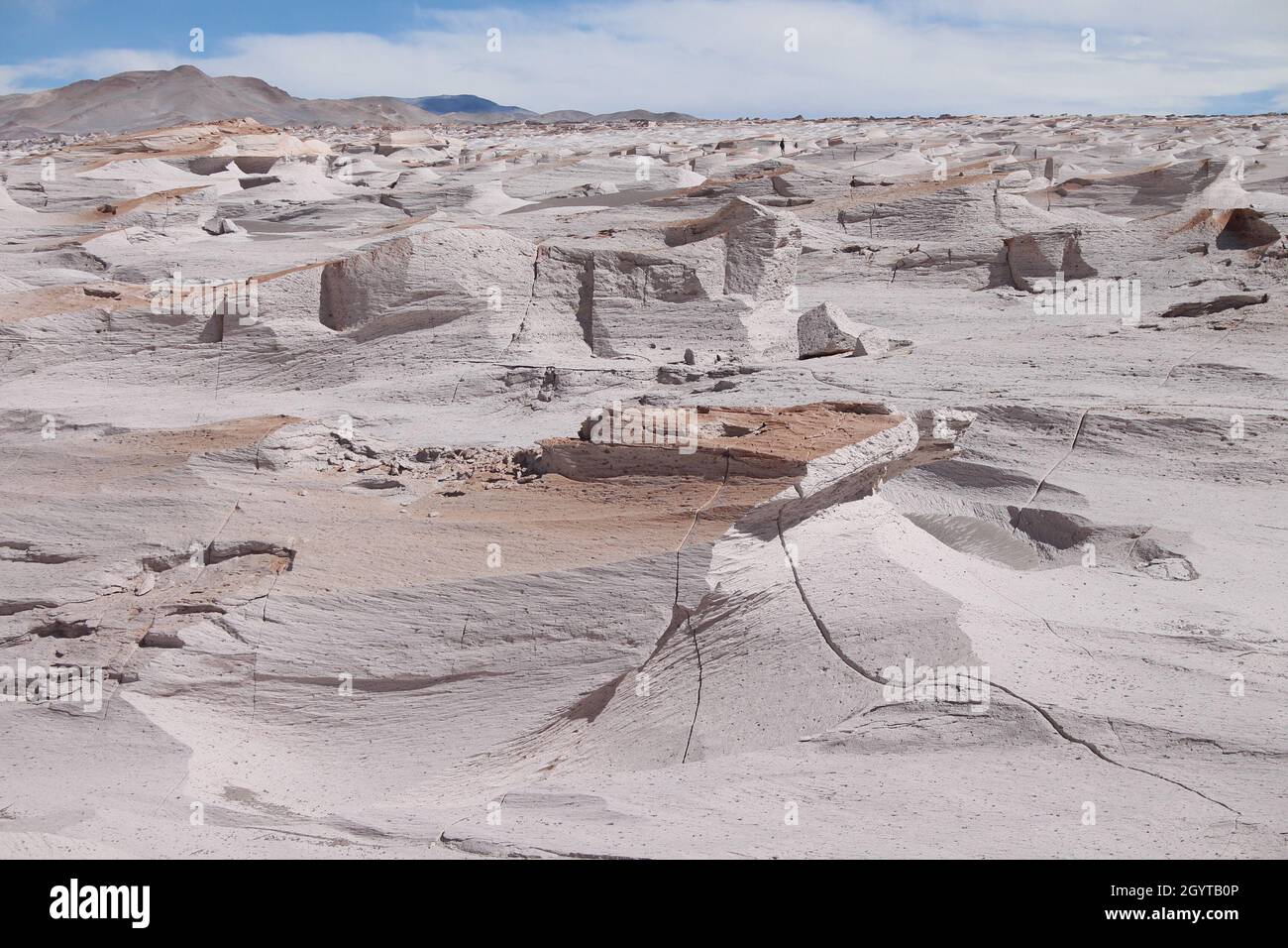 unique pumice field in the world in northwestern Argentina Stock Photo ...