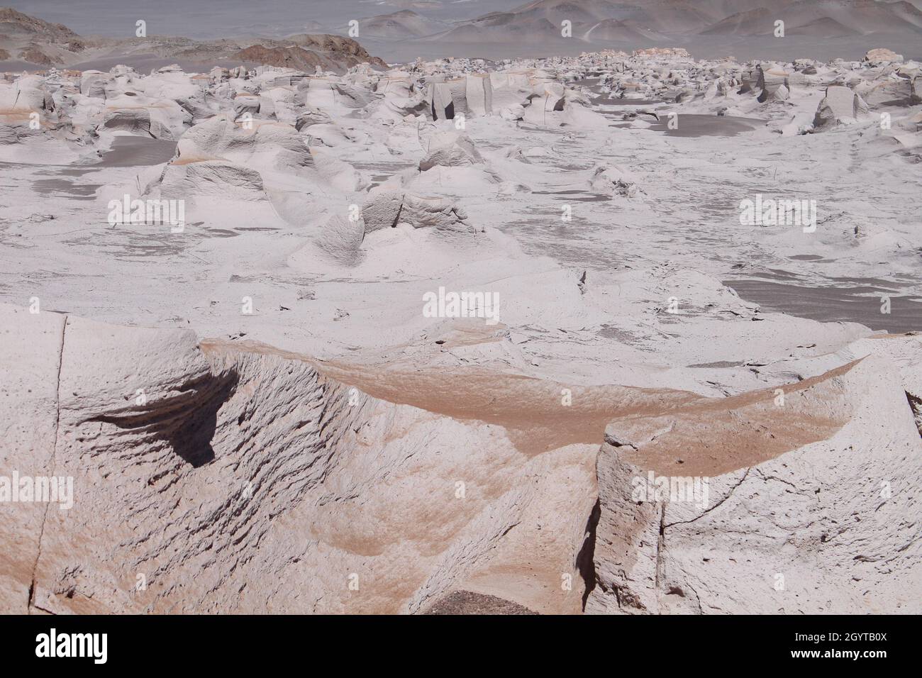 unique pumice field in the world in northwestern Argentina Stock Photo ...