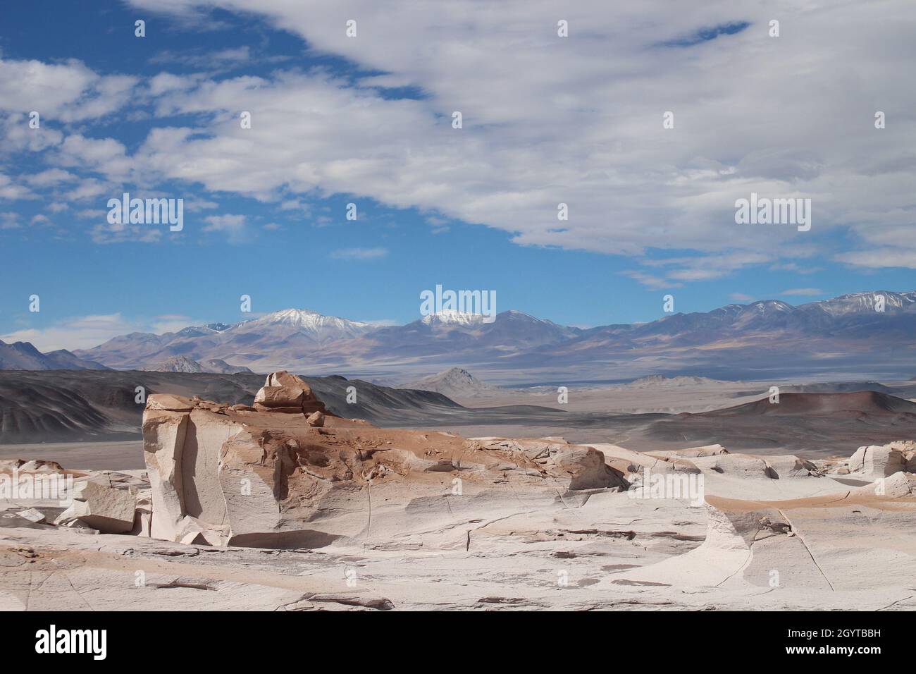 unique pumice field in the world in northwestern Argentina Stock Photo ...