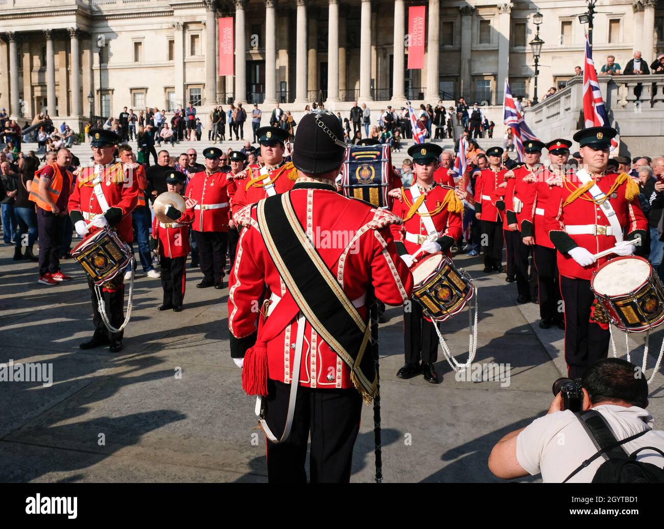 London, UK. 9th Oct 2021. No surrender to the Irish sea border ...