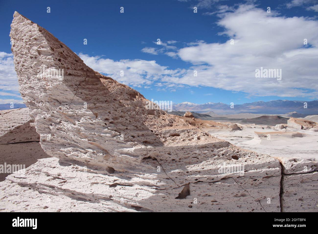 unique pumice field in the world in northwestern Argentina Stock Photo ...
