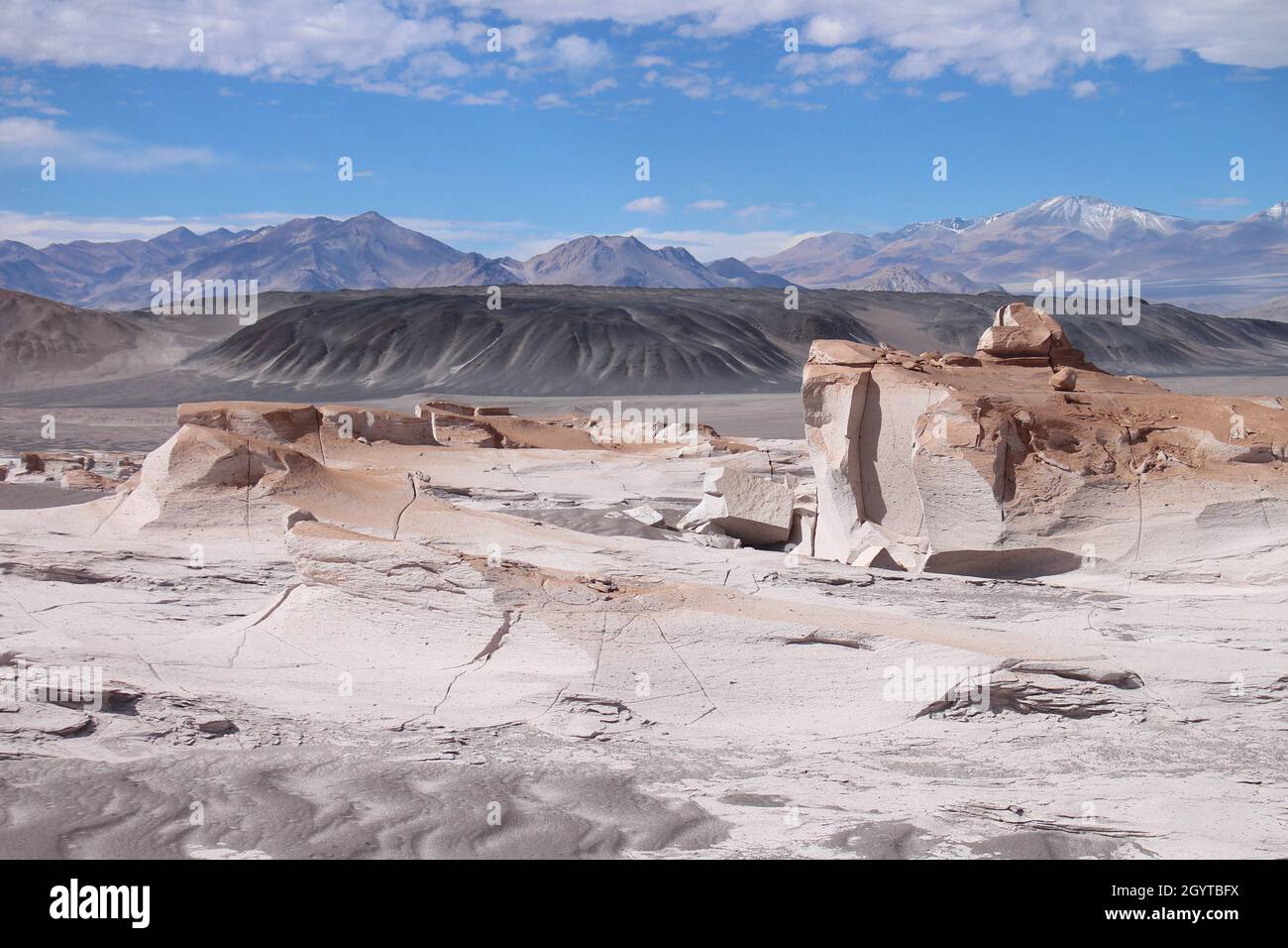 unique pumice field in the world in northwestern Argentina Stock Photo ...