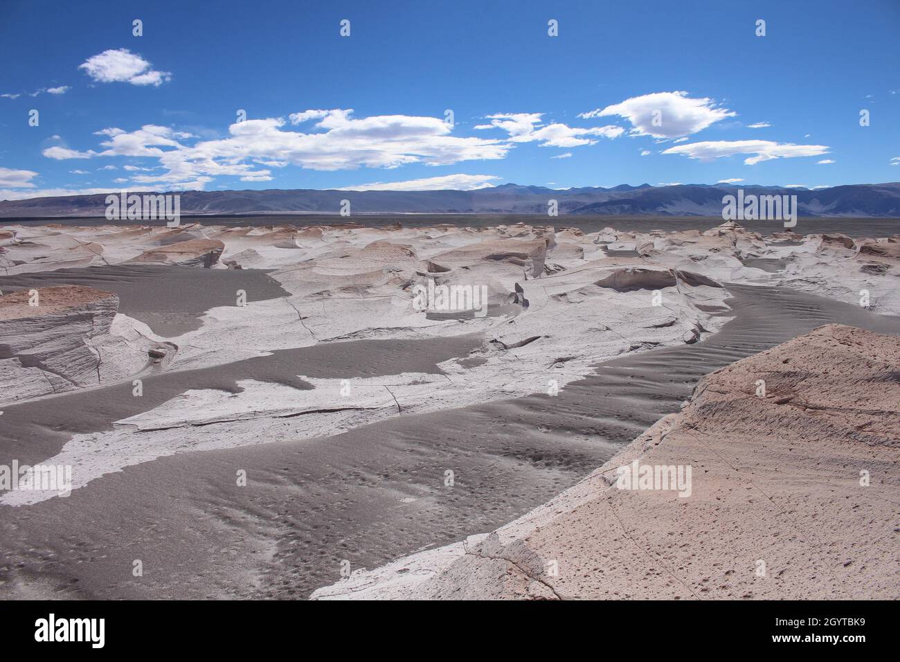 unique pumice field in the world in northwestern Argentina Stock Photo ...