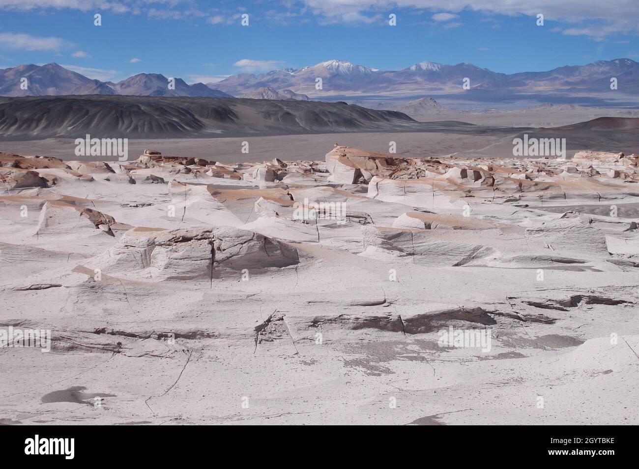 unique pumice field in the world in northwestern Argentina Stock Photo ...