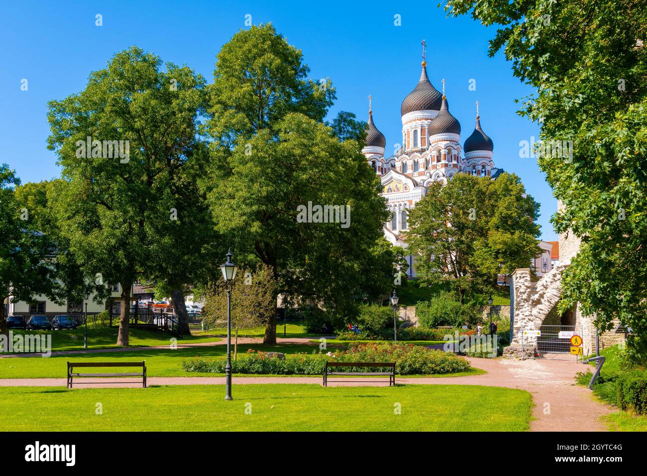Tallinn capital of Estonia in summer Stock Photo - Alamy