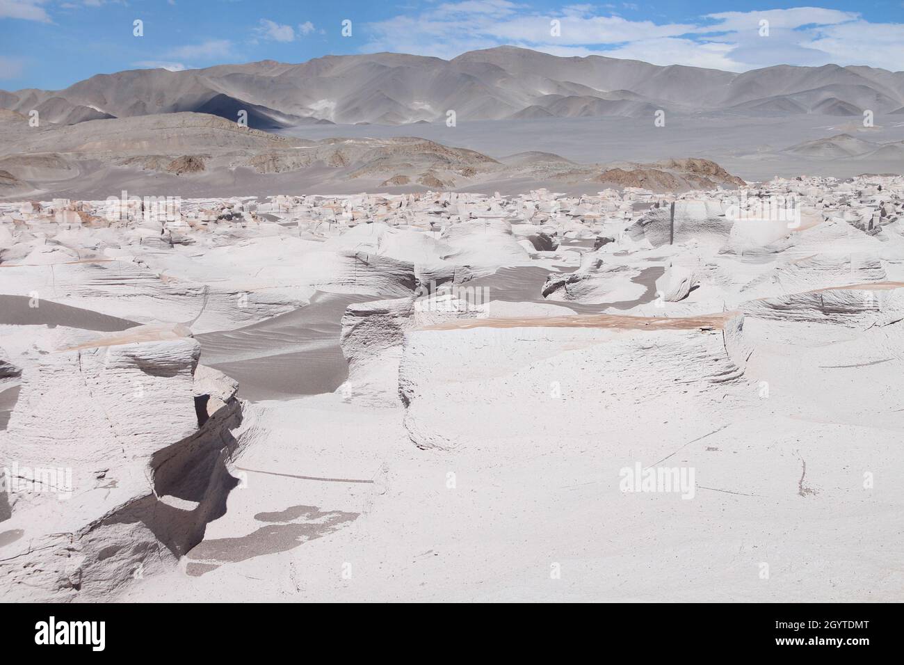unique pumice field in the world in northwestern Argentina Stock Photo ...