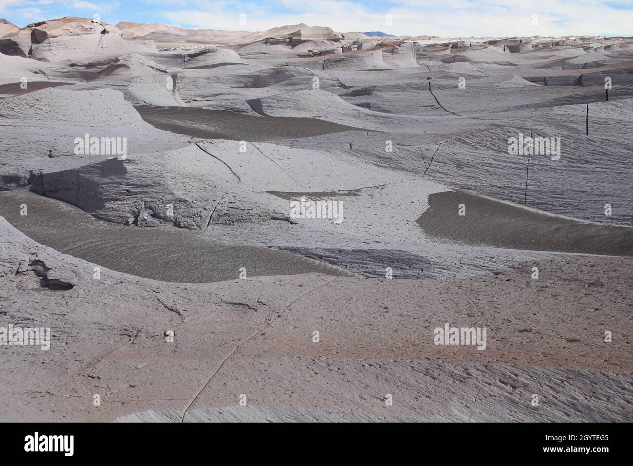 unique pumice field in the world in northwestern Argentina Stock Photo ...