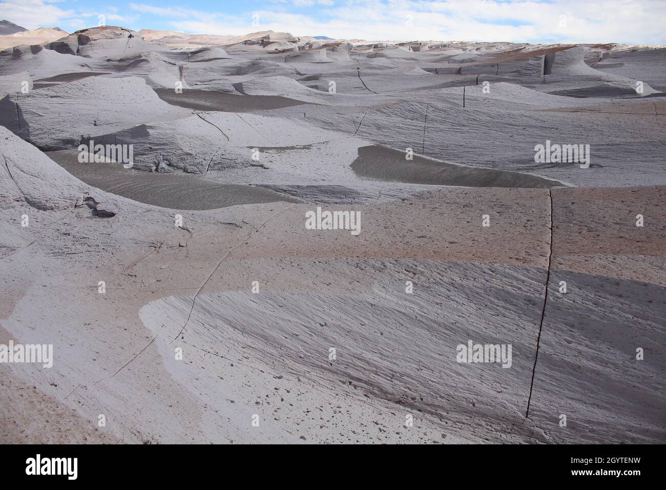 unique pumice field in the world in northwestern Argentina Stock Photo ...