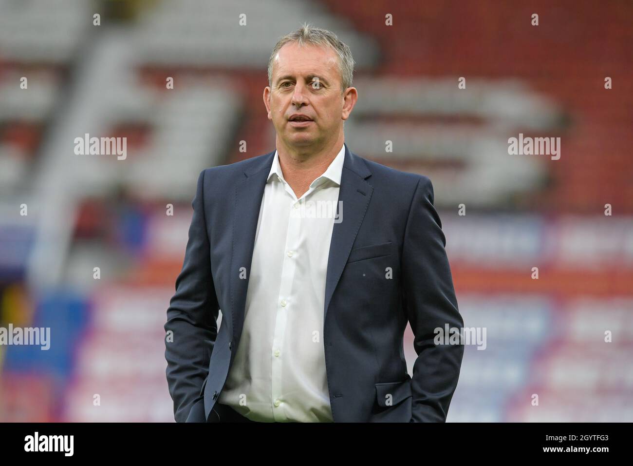 Steve McNamara Head Coach of Catalans Dragons arrives at Old Trafford ... Steve McNamara Head Coach of Catalans Dragons arrives at Old Trafford ...
