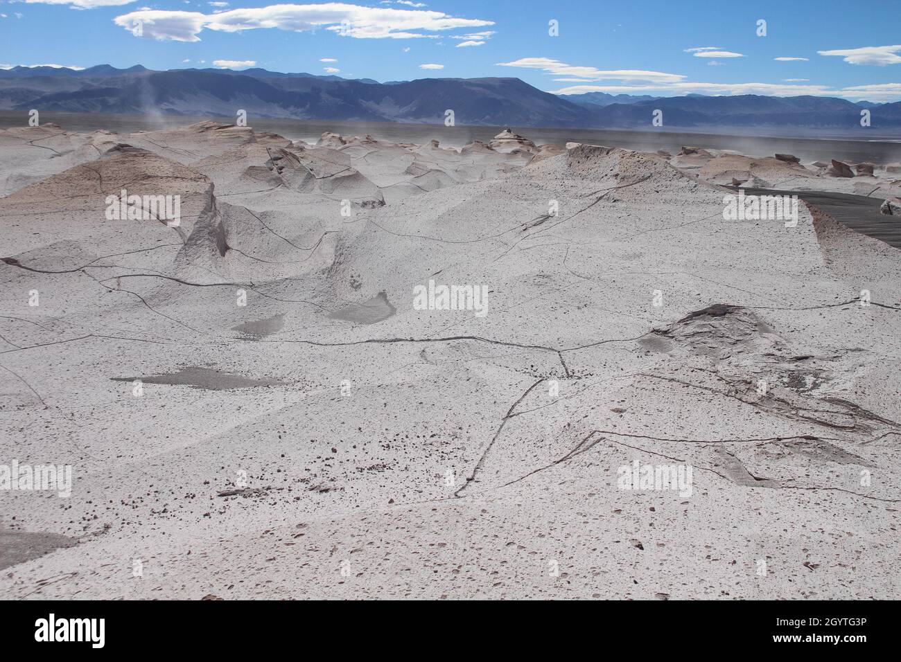 unique pumice field in the world in northwestern Argentina Stock Photo ...