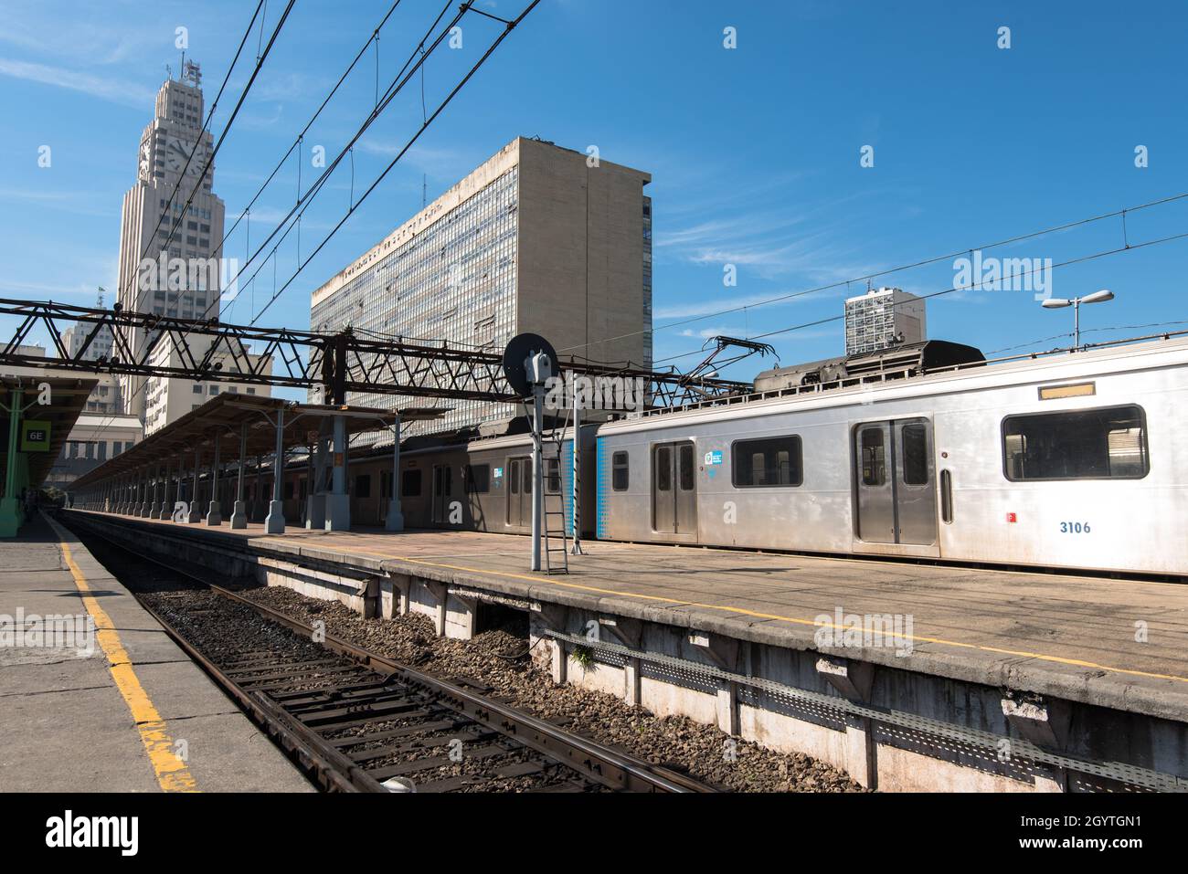 Central Train Station of Rio de Janeiro City, Brazil Stock Photo - Alamy