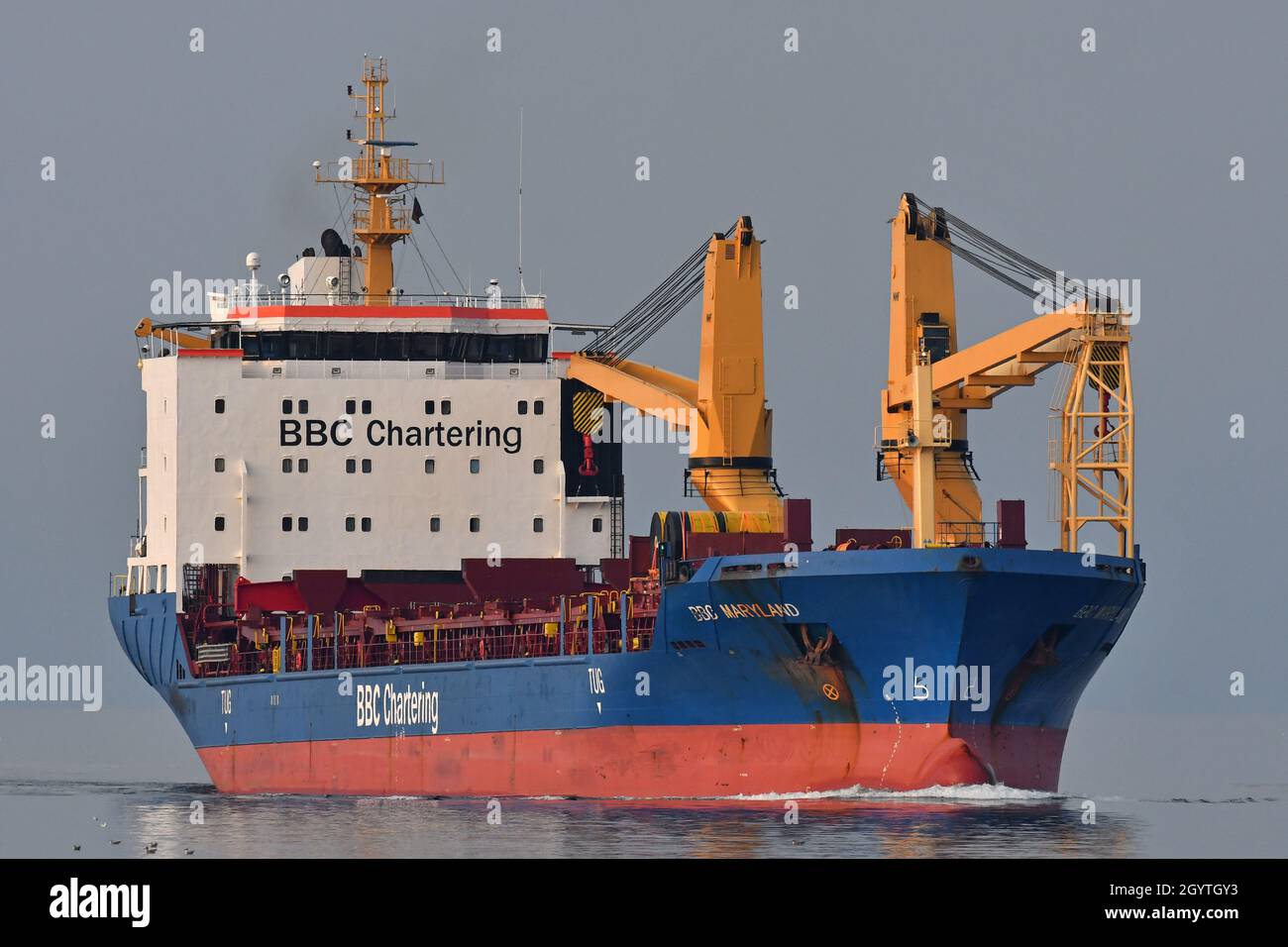 General Cargo Ship BBC Maryland Stock Photo - Alamy