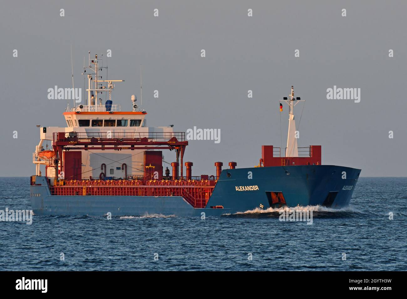 General Cargo Ship ALEXANDER Stock Photo - Alamy
