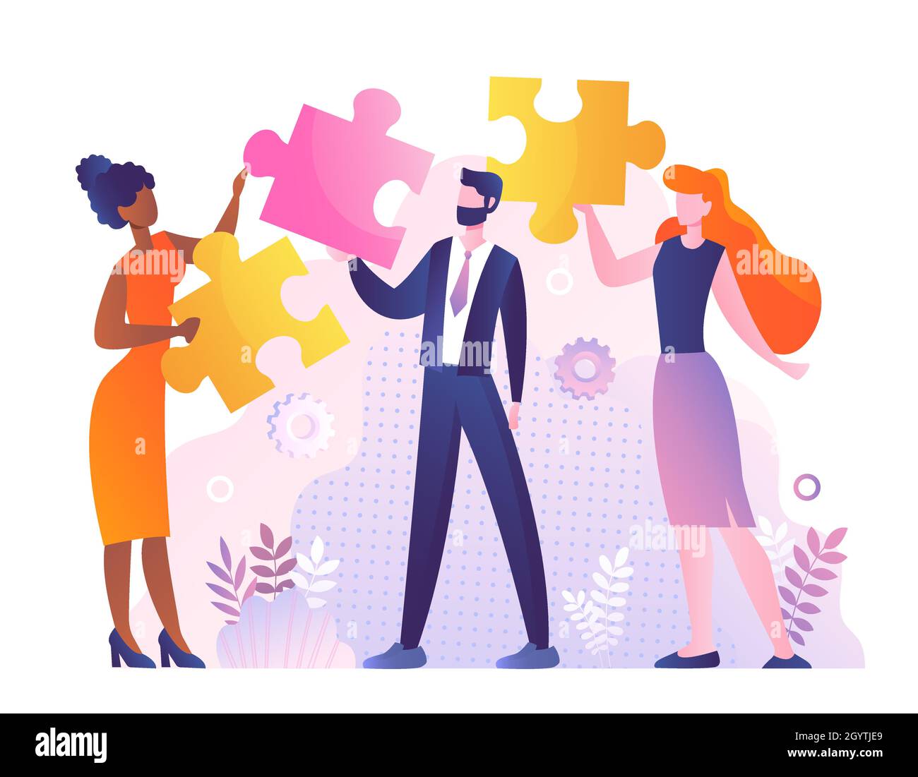 Working together community Cut Out Stock Images & Pictures - Alamy