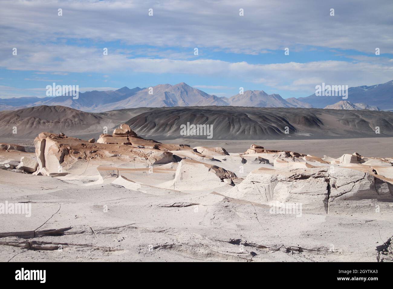 unique pumice field in the world in northwestern Argentina Stock Photo ...
