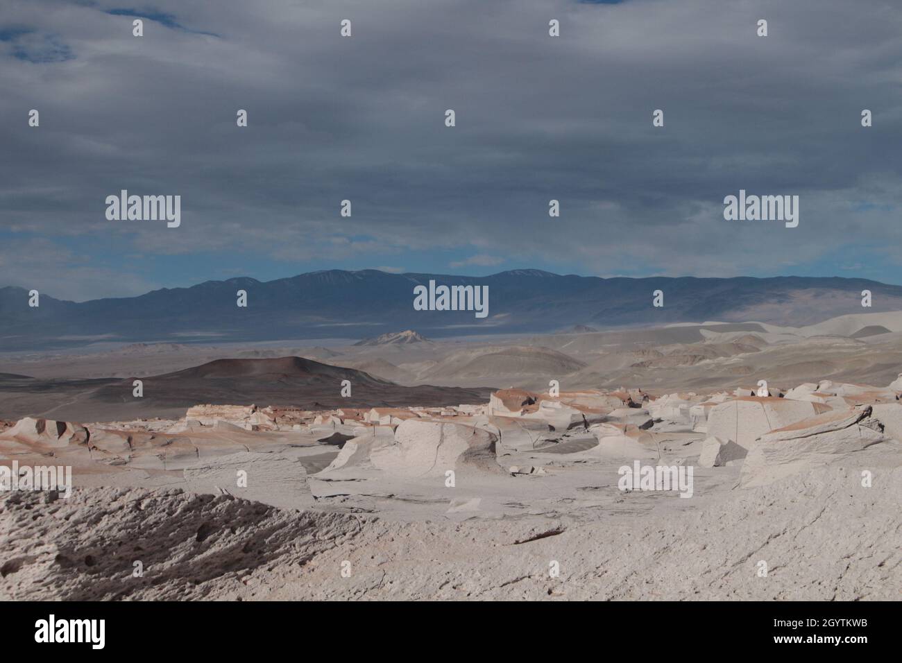 unique pumice field in the world in northwestern Argentina Stock Photo ...