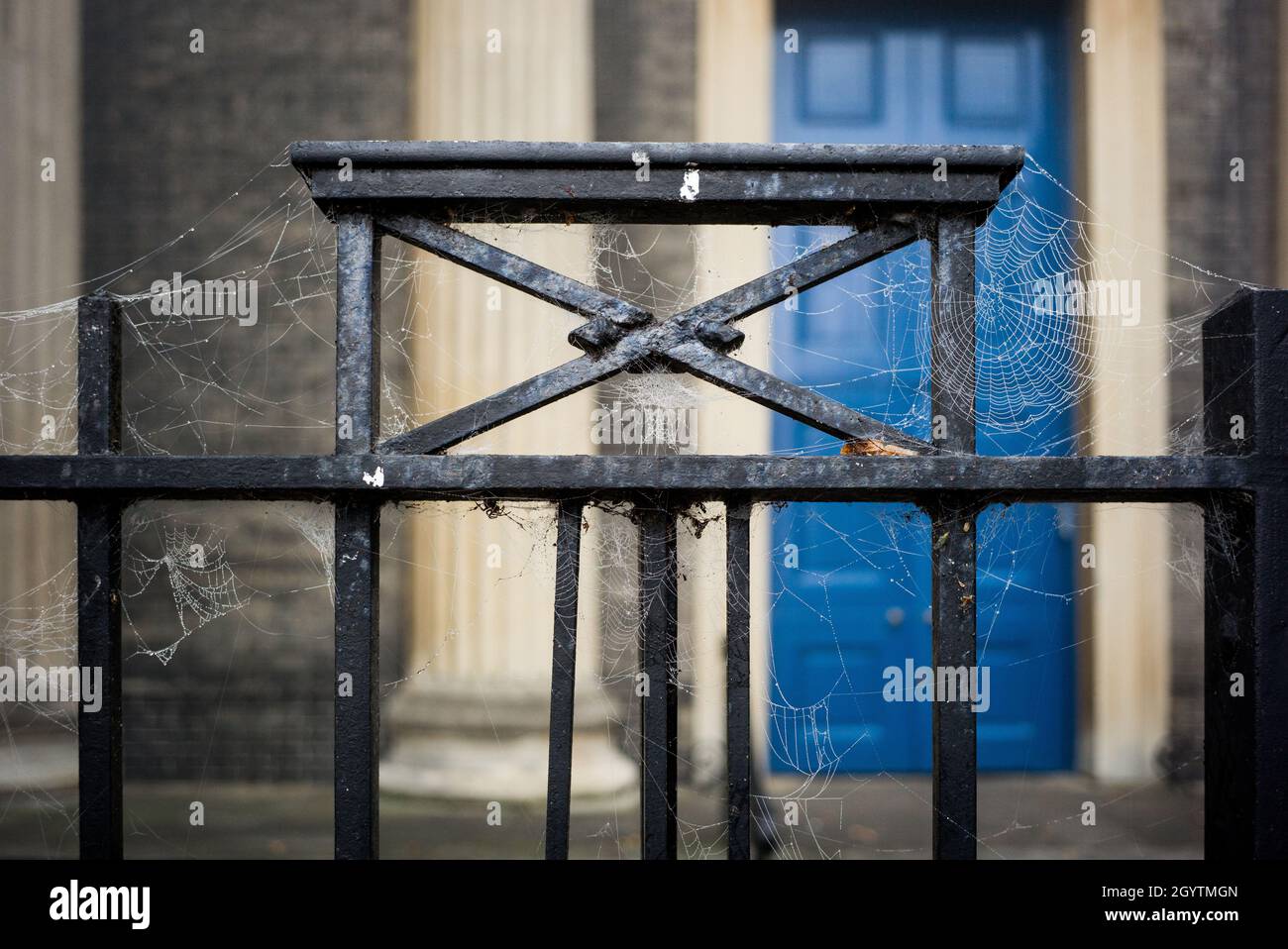 Spiders web gate hi-res stock photography and images - Alamy
