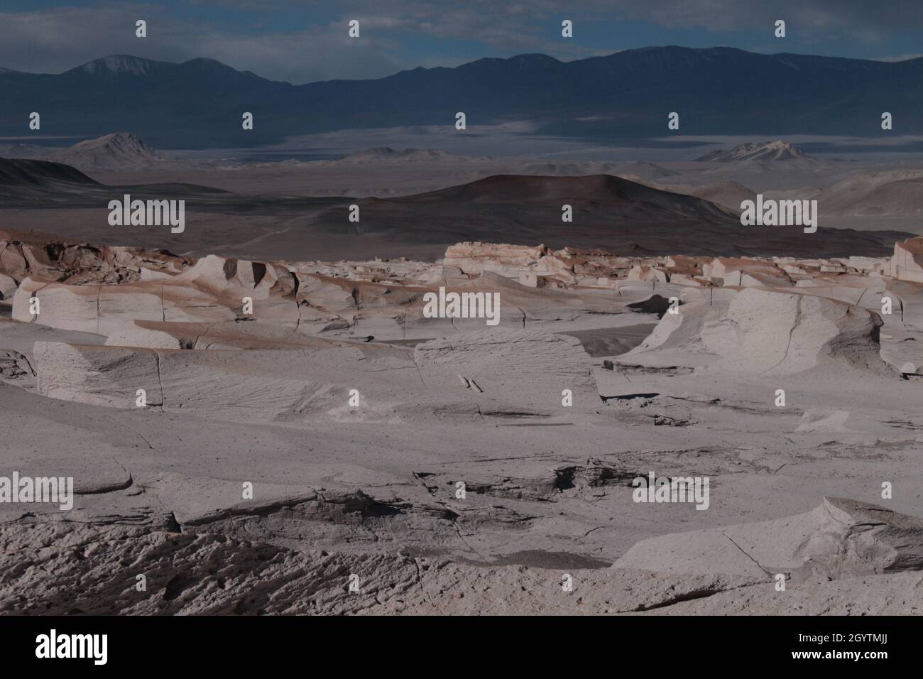 unique pumice field in the world in northwestern Argentina Stock Photo ...