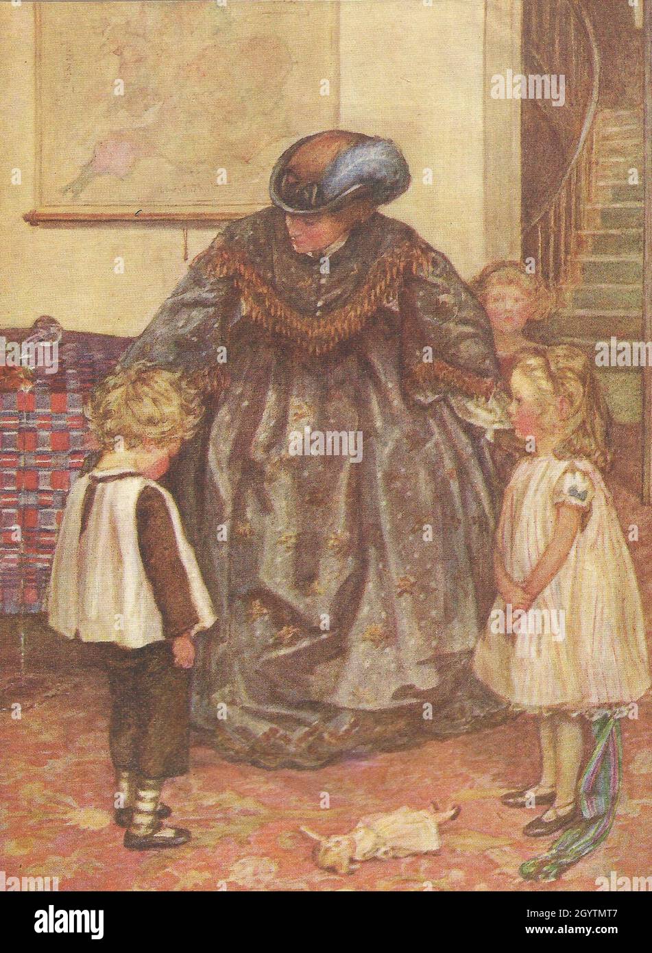 Etheldreda Gray illustrations, circa 1917 Stock Photo - Alamy