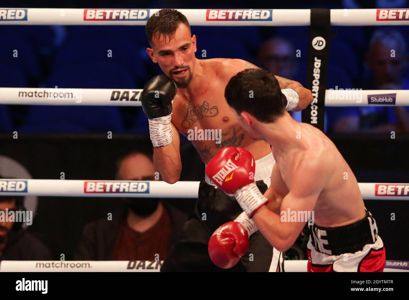 9th October 2021; M&S Bank Arena, Liverpool, England; Matchroom Boxing ...