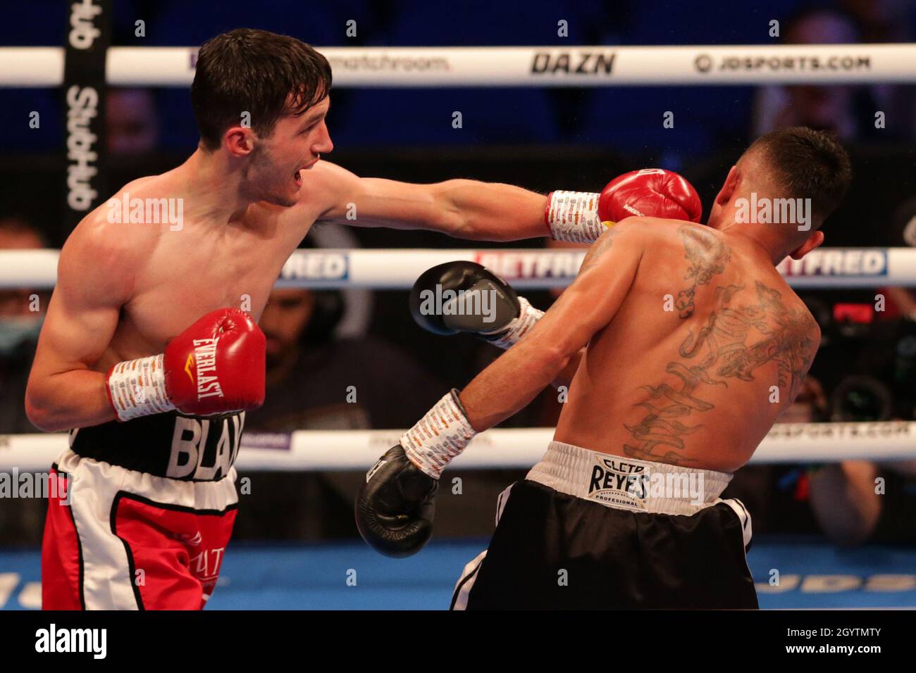 9th October 2021; M&S Bank Arena, Liverpool, England; Matchroom Boxing ...