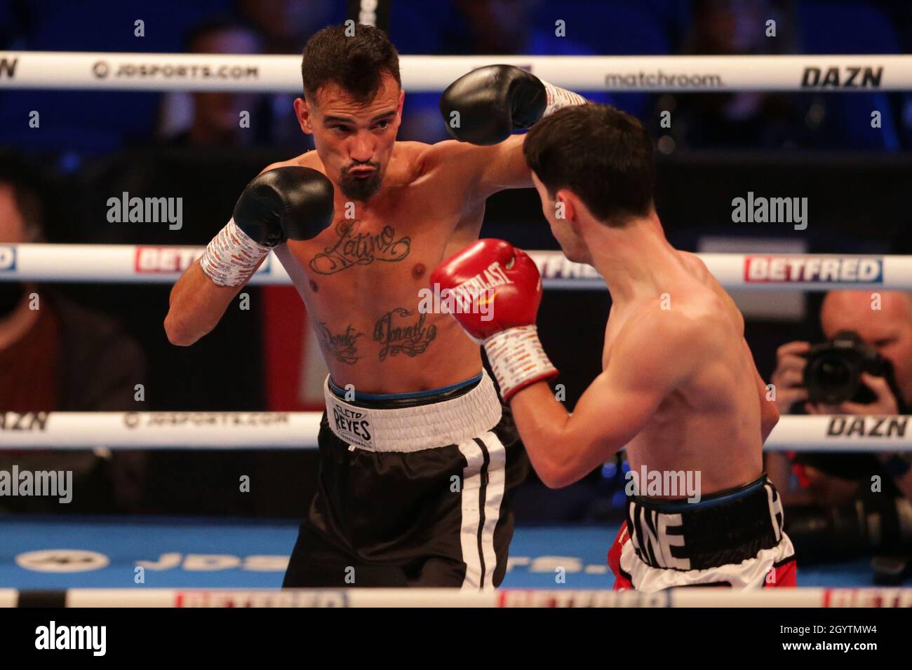 9th October 2021; M&S Bank Arena, Liverpool, England; Matchroom Boxing ...