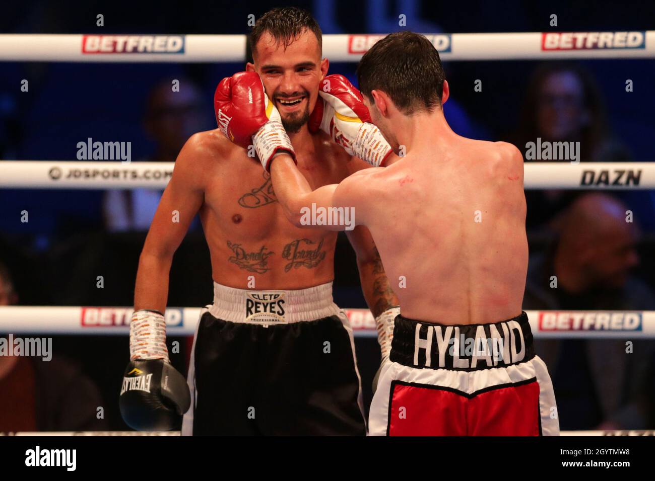 9th October 2021; M&S Bank Arena, Liverpool, England; Matchroom Boxing ...