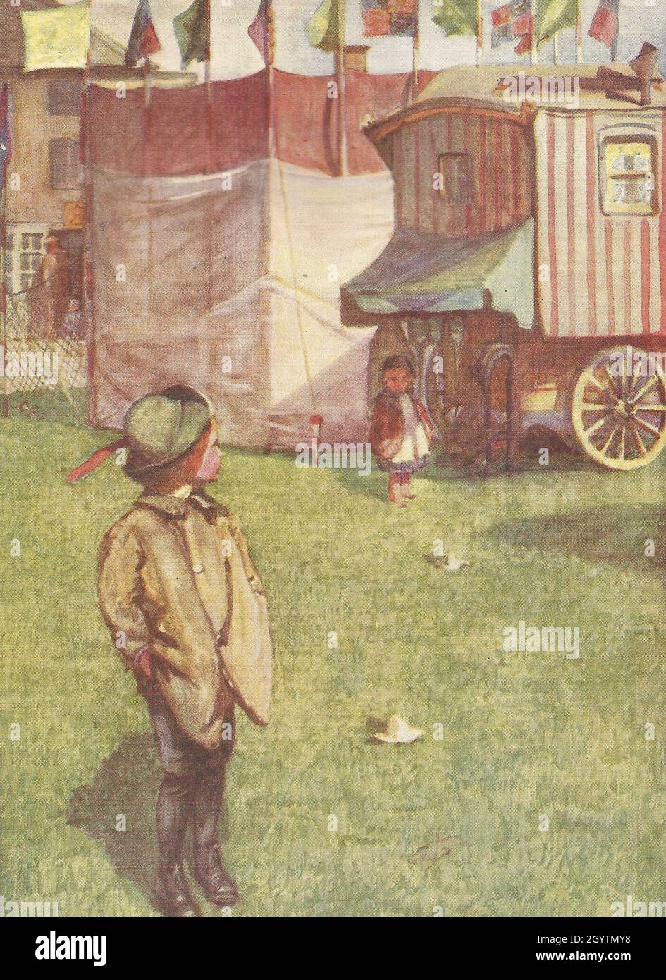 Etheldreda Gray illustrations, circa 1917 Stock Photo - Alamy