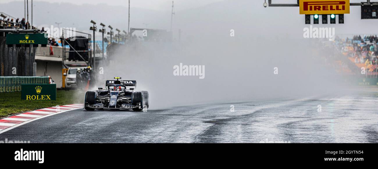 Istanbul, Turkey. 9th Oct, 2021. # 10 Pierre Gasly (FRA, Scuderia ...