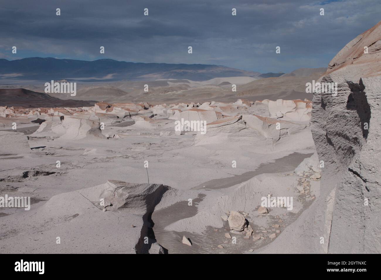 unique pumice field in the world in northwestern Argentina Stock Photo ...