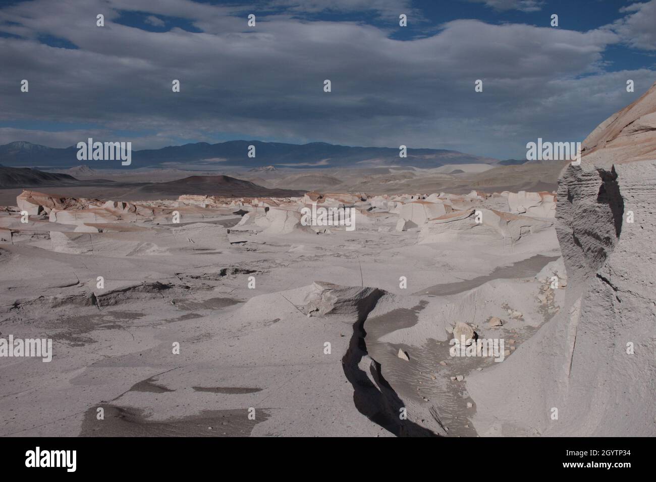 unique pumice field in the world in northwestern Argentina Stock Photo ...
