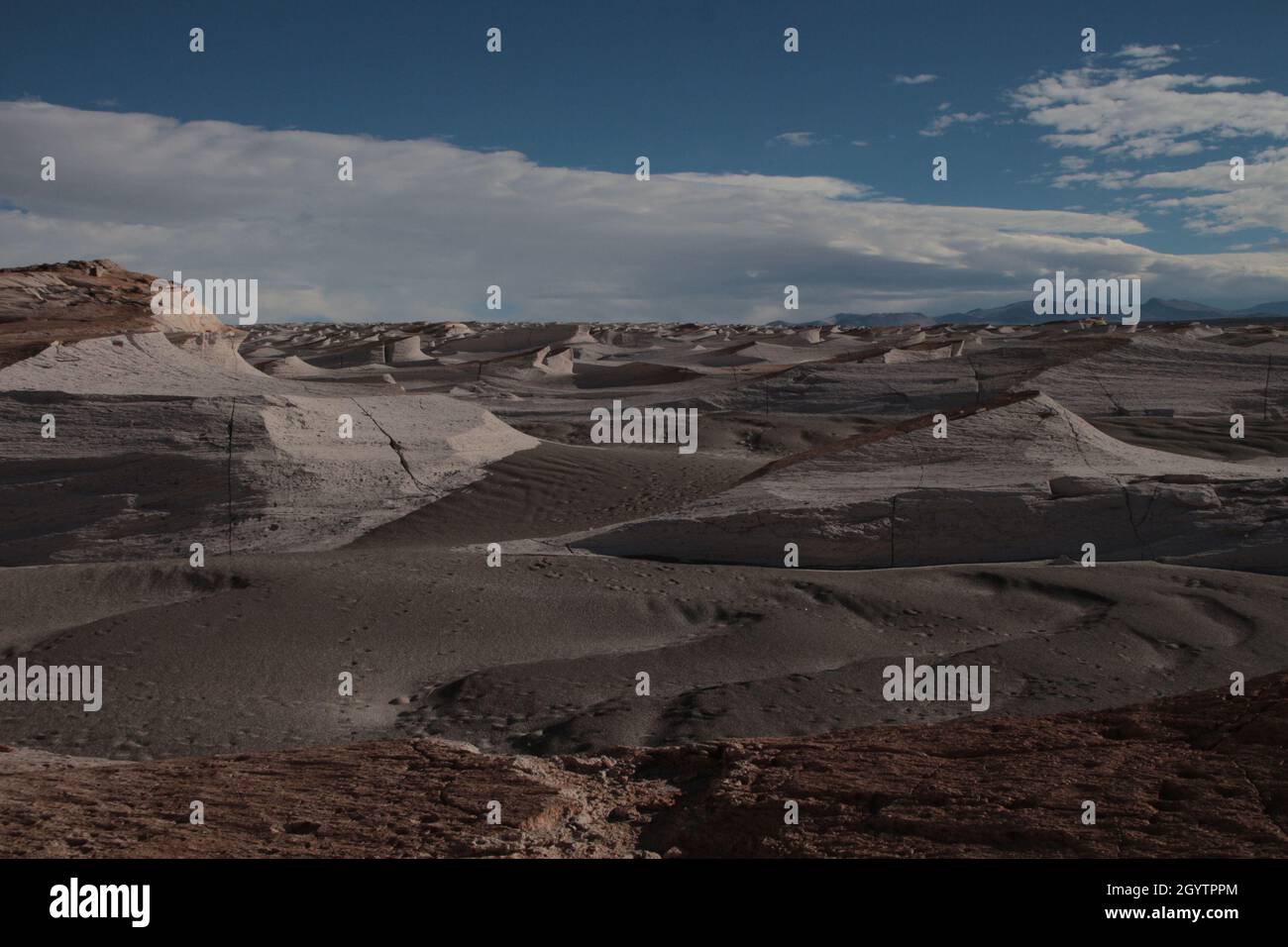 unique pumice field in the world in northwestern Argentina Stock Photo ...