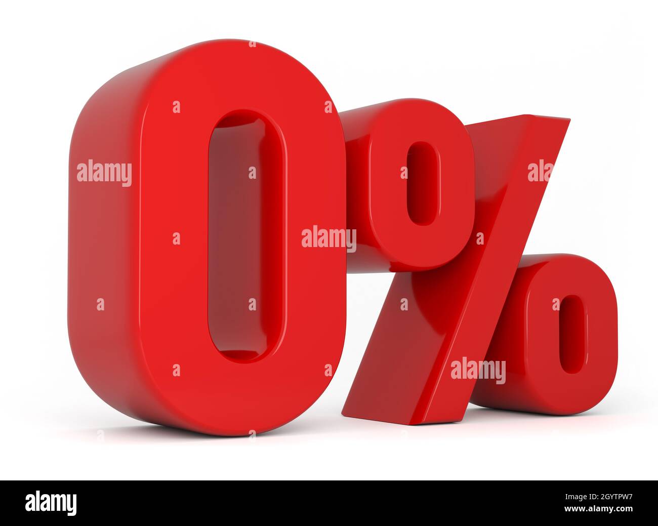 Red zero percent hi-res stock photography and images - Alamy