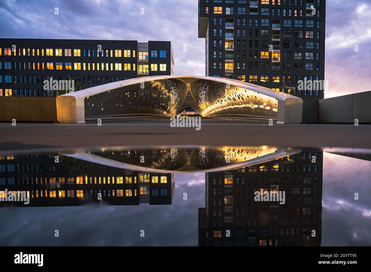 Architectural bridge in Antwerp Stock Photo - Alamy