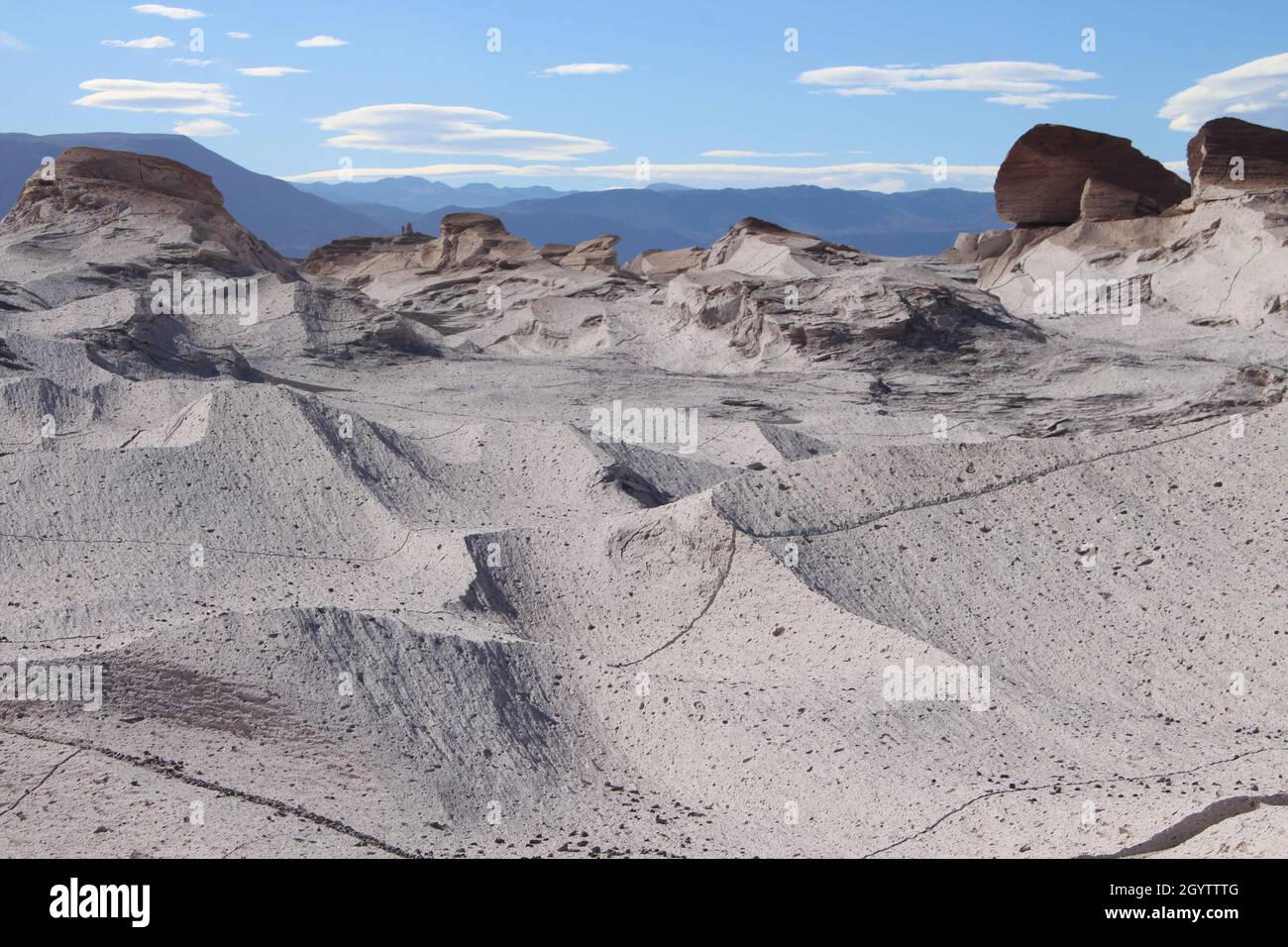 unique pumice field in the world in northwestern Argentina Stock Photo ...