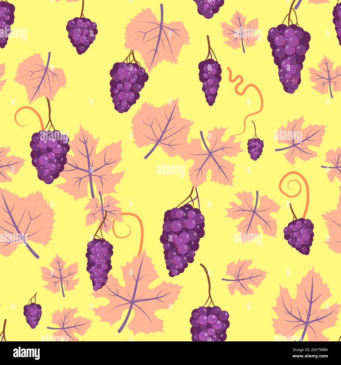 Young grape leaves Stock Vector Images - Alamy