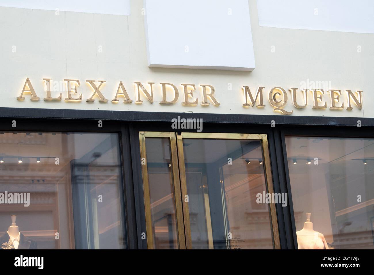 Alexander mcqueen marque hi-res stock photography and images - Alamy