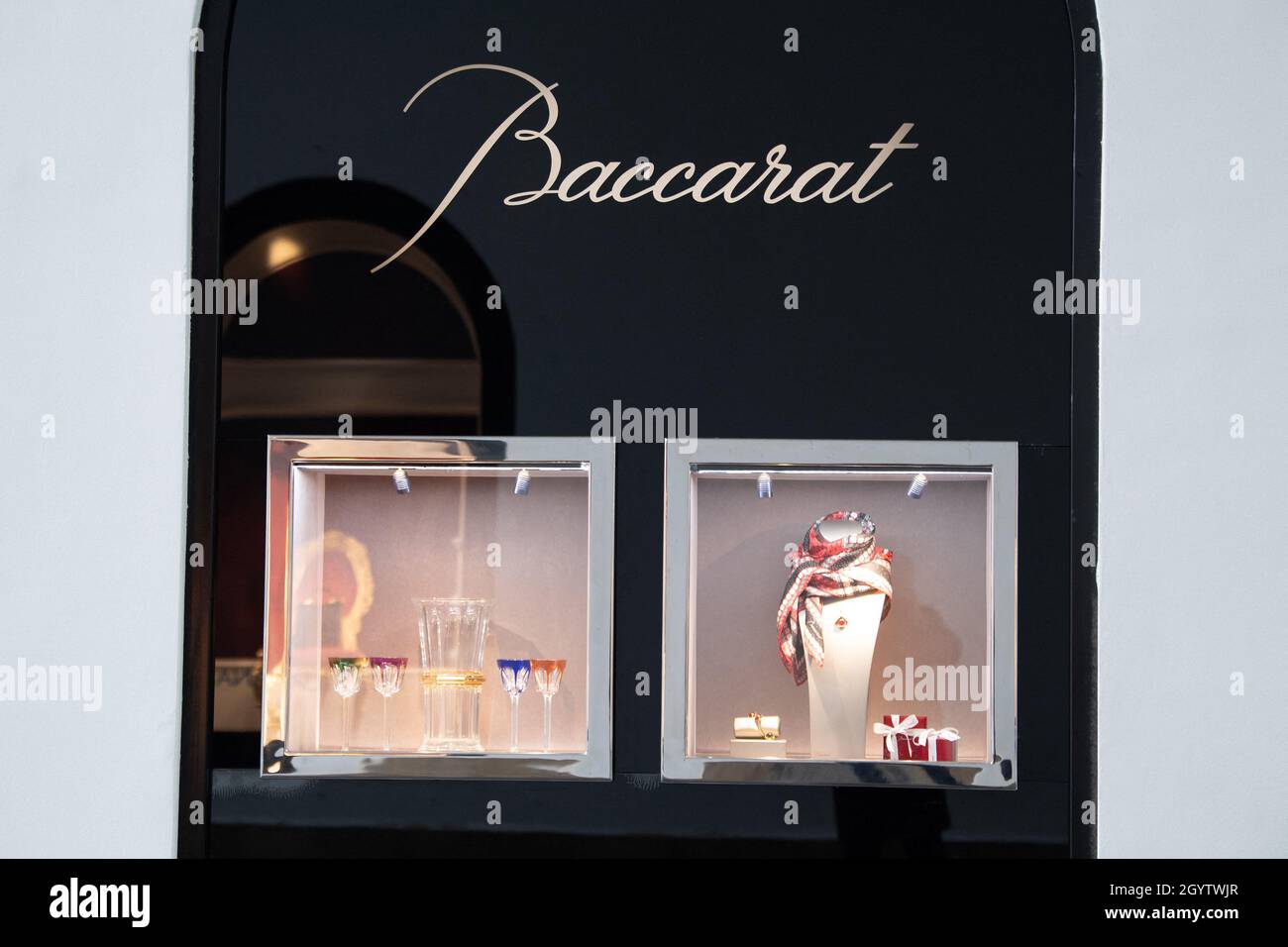 Baccarat sign hi-res stock photography and images - Alamy