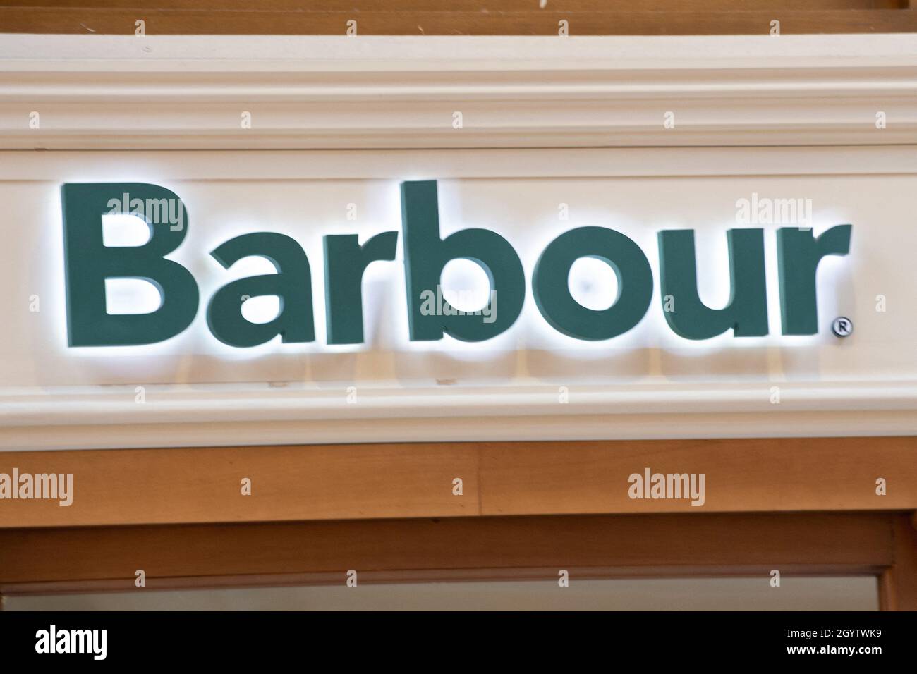 Barbour sign hi-res stock photography and images - Alamy