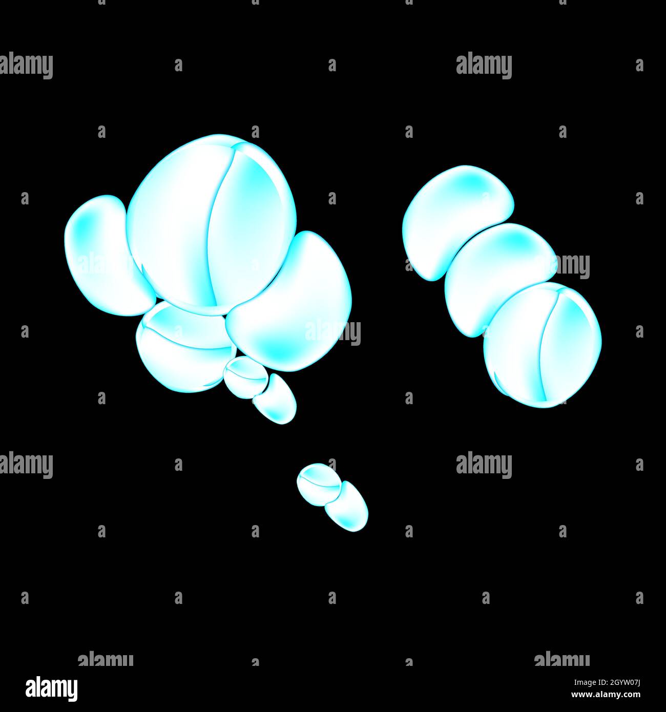 C. albicans candida. Pathogenic yeast-like fungi of the Candida type ...