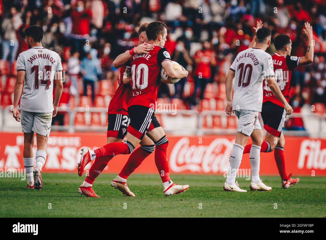 October 9, 2021, Miranda de Ebro, Castilla y LeÃ³n, Spain: Mirandés ...
