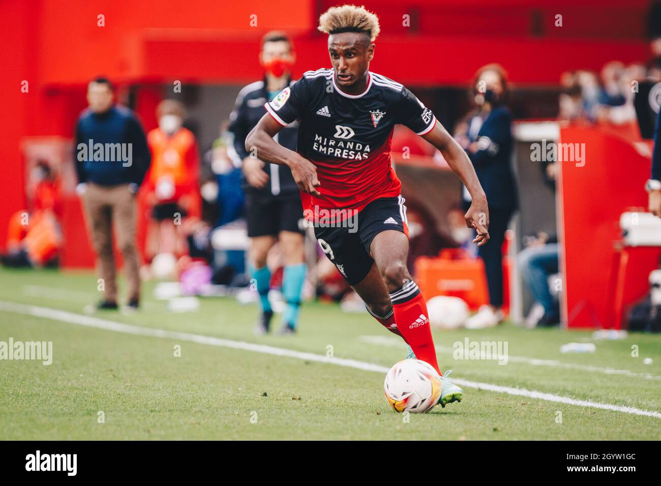 October 9, 2021, Miranda de Ebro, Castilla y LeÃ³n, Spain: HAISSEM ...