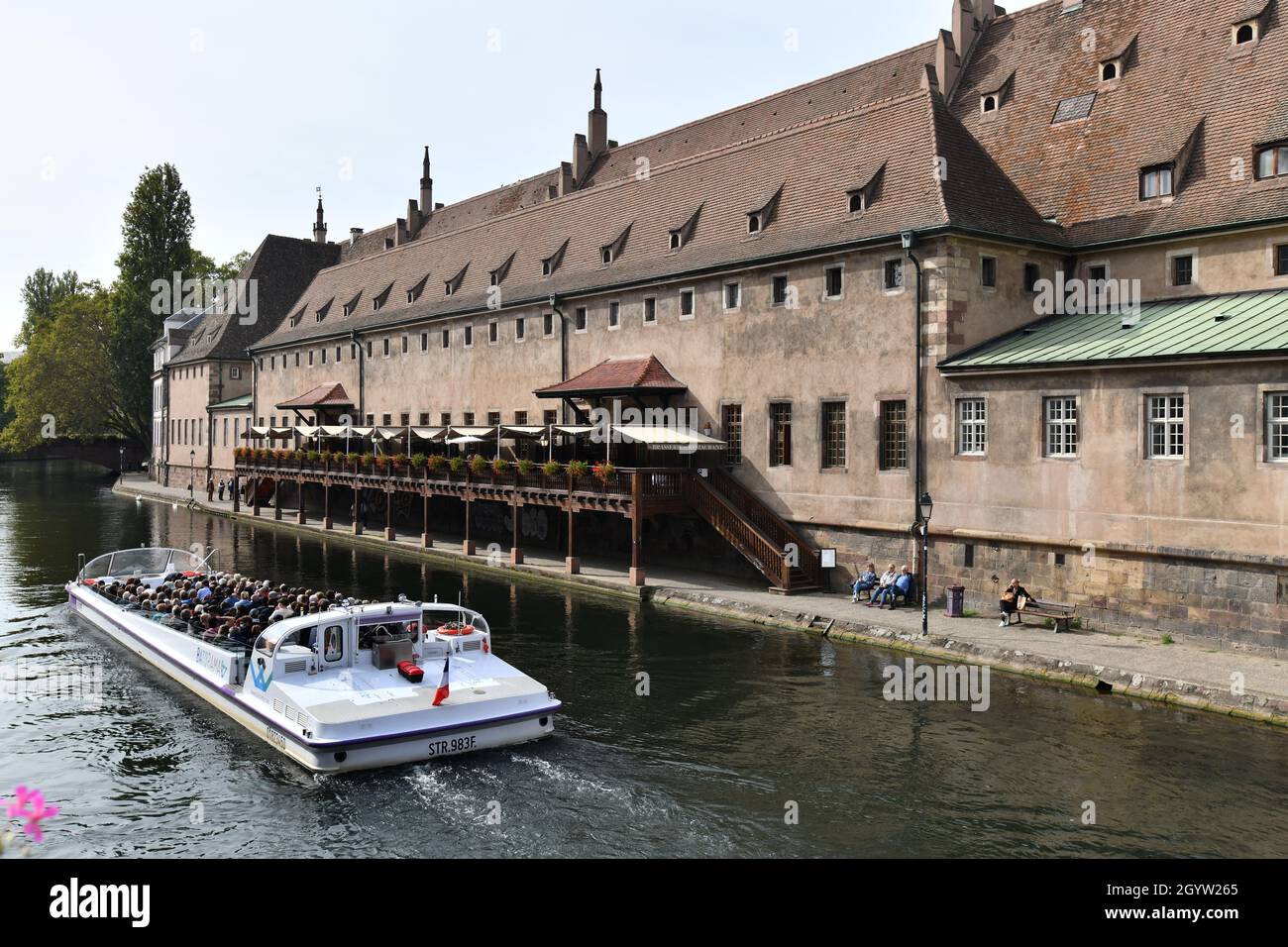 River cruise boat Strasbourg, France Stock Photo - Alamy