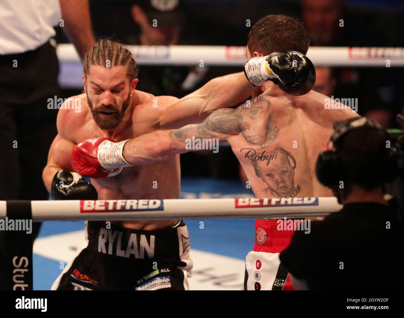 9th October 2021; M&S Bank Arena, Liverpool, England; Matchroom Boxing ...